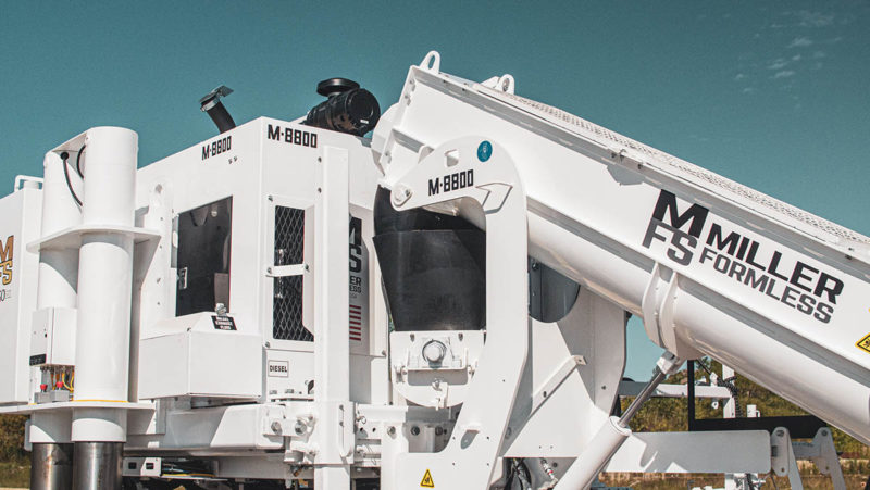 Road Paver | Barrier Wall Machine | Miller Formless