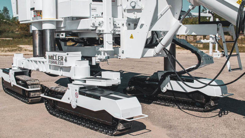 Road Paver | Barrier Wall Machine | Miller Formless