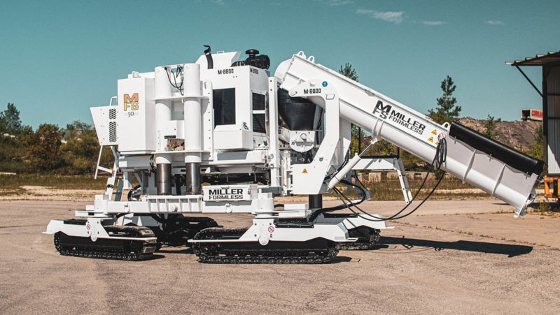 Road Paver | Barrier Wall Machine | Miller Formless