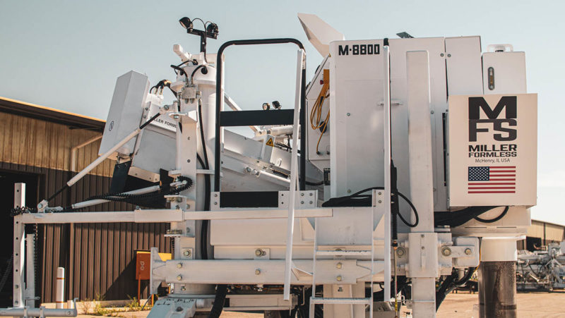 Road Paver | Barrier Wall Machine | Miller Formless