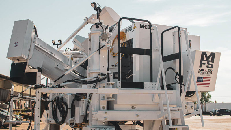 Road Paver | Barrier Wall Machine | Miller Formless